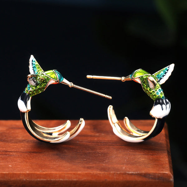 Hummingbird Earrings – PAP Art Store