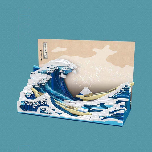 The Great Wave off Kanagawa Lego Set – PAP Art Store